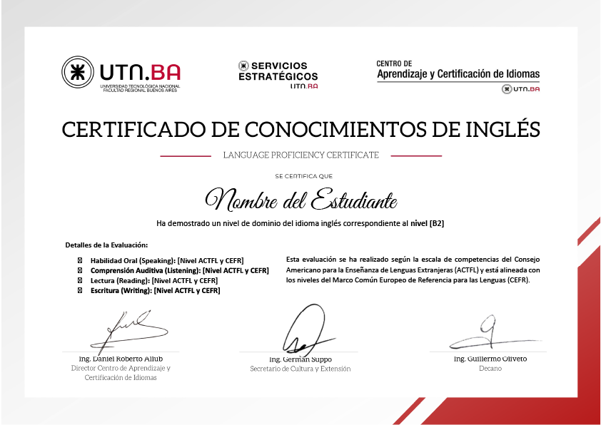 Cursos de Idiomas Online | UTN Buenos Aires – Certificación Oficial